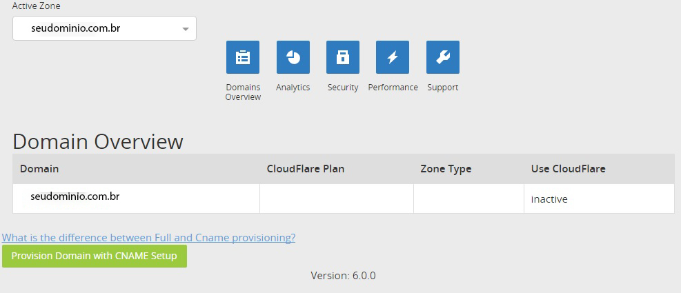 Ativando CloudFlare pelo cPanel – Usina Site – Base de Conhecimentos